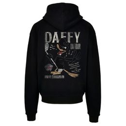 F4NT4STIC Sweatshirt 'Looney Tunes Daffy Duck Concert' Herren Gr&ouml;&szlig;e S braun / schwarz / wei&szlig;