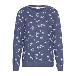 Kangaroos Sweatshirt Damen Gr&ouml;&szlig;e L blau / wei&szlig;