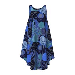 Ulla Popken Kleid Damen Gr&ouml;&szlig;e 42/44 dunkelblau Winterkleid