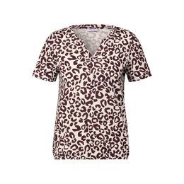 Cecil Shirt Damen Gr&ouml;&szlig;e L creme / schoko