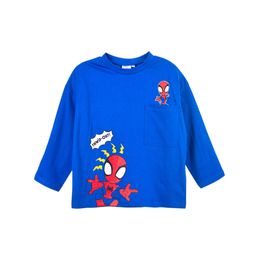 Spiderman Spider-man Shirt 'Spidey' Jungen Gr&ouml;&szlig;e 92 blau