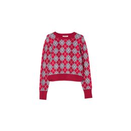 Camomilla Italia Pullover 'MOUSE' Damen Gr&ouml;&szlig;e XXL grau / cranberry