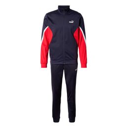 Puma Trainingsanzug 'ESS' Herren Gr&ouml;&szlig;e S navy / rot / wei&szlig;