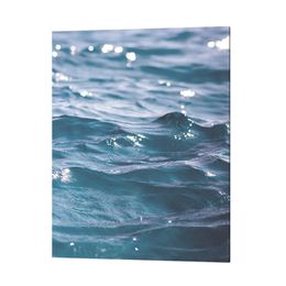 Liv Corday Bild 'Ocean Waves' Herren Gr&ouml;&szlig;e 60x80 navy / petrol / offwhite