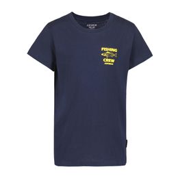Icepeak Funktionsshirt M&auml;dchen Gr&ouml;&szlig;e 140 dunkelblau / gelb