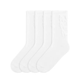 von Jungfeld Socken 'Embossed' Herren Gr&ouml;&szlig;e 36/40 wei&szlig;
