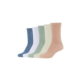 s.Oliver Socken Damen Gr&ouml;&szlig;e 39/42 blau / pastellgelb / pastellgr&uuml;n / wei&szlig;