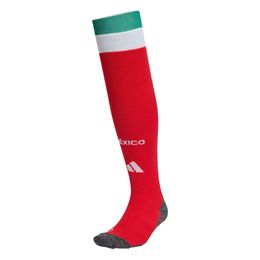 adidas Performance Sportsocken 'Mexico 26 Home' Damen Gr&ouml;&szlig;e 28/30 graumeliert / rot