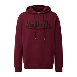QS Sweatshirt Herren Gr&ouml;&szlig;e M karminrot / schwarz