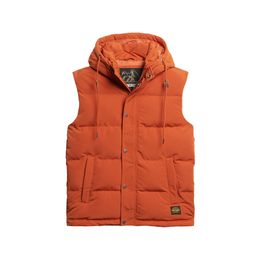 Superdry & Co Weste Herren Gr&ouml;&szlig;e M orange