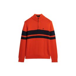 Superdry & Co Pullover Herren Gr&ouml;&szlig;e M nachtblau / rot