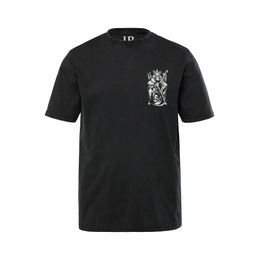 JP1880 T-Shirt Herren Gr&ouml;&szlig;e 5XL schwarz / wei&szlig;