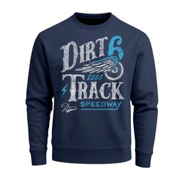 Neverless Sweatshirt 'Dirt Track' Herren Gr&ouml;&szlig;e XS navy