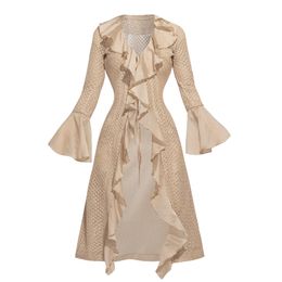 JIORO Strickjacke 'ESSENTIALS' Damen Gr&ouml;&szlig;e S beige