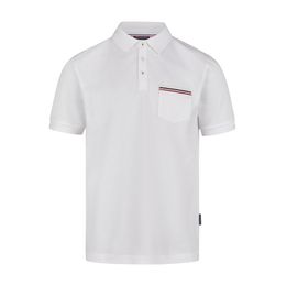 HECHTER PARIS Poloshirt Herren Gr&ouml;&szlig;e XL wei&szlig;