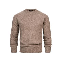 INDICODE Jeans Pullover 'INTrax' Herren Gr&ouml;&szlig;e S braun