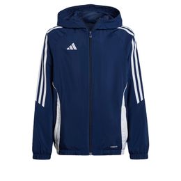 adidas Performance Sportjacke 'Tiro 24' Jungen Gr&ouml;&szlig;e 116 navy / wei&szlig;