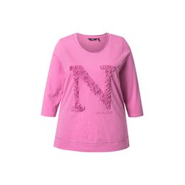 Ulla Popken Shirt Damen Gr&ouml;&szlig;e 4XL/5XL dunkelpink