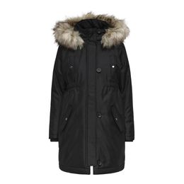 Only Maternity Umstand Winterparka 'OLMIris' Damen Gr&ouml;&szlig;e S beige / schwarz