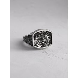 Reytel Ring 'BABY JESUS NATIVITY' Herren Gr&ouml;&szlig;e 72 silber