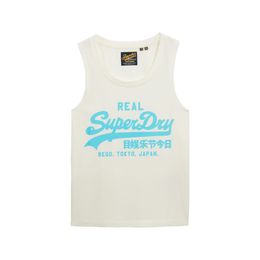 Superdry & Co Top Damen Gr&ouml;&szlig;e S azur / offwhite