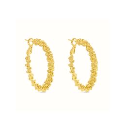 Ars-argenti Ohrringe 'RICH B*TCH HOOPS' Damen Gr&ouml;&szlig;e One Size gold