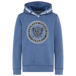 Bruno Banani Lm Sweatshirt Jungen Gr&ouml;&szlig;e 128/134 blau / schwarz / wei&szlig;