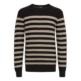 INDICODE Jeans Pullover 'Panloop' Herren Gr&ouml;&szlig;e S hellbeige / schwarz