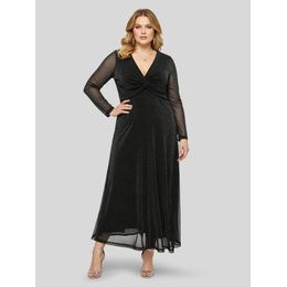 Lapaplus Cocktailkleid Damen Gr&ouml;&szlig;e 44 schwarz Winterkleid