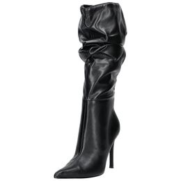 Steve Madden Stiefel Damen Gr&ouml;&szlig;e 42 schwarz Winterschuhe