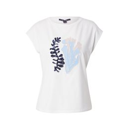 comma, COMMA T-Shirt Damen Gr&ouml;&szlig;e S nude / navy / himmelblau / wei&szlig;