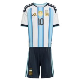 adidas Performance Trainingsanzug 'Argentinien 26 Messi' Jungen Gr&ouml;&szlig;e 98 navy / hellblau / wei&szlig;