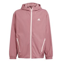 adidas Sportswear Outdoorjacke Jungen Gr&ouml;&szlig;e 140 pink / wei&szlig;
