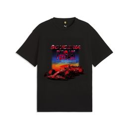 Puma Funktionsshirt 'Puma x Scuderia Ferrari Tribes' Herren Gr&ouml;&szlig;e XS blau / orange / rot / schwarz