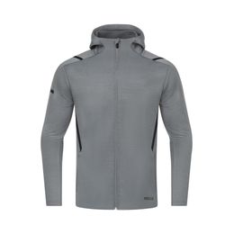Jako Sportjacke 'Challenge' Herren Gr&ouml;&szlig;e 4XL grau / schwarz