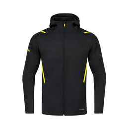 Jako Sportjacke 'Challenge' Herren Gr&ouml;&szlig;e M gelb / schwarz