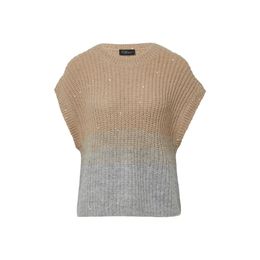 s.Oliver Pullover Damen Gr&ouml;&szlig;e S beige / grau