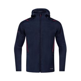 Jako Sportjacke 'Challenge' Herren Gr&ouml;&szlig;e 4XL marine / karminrot