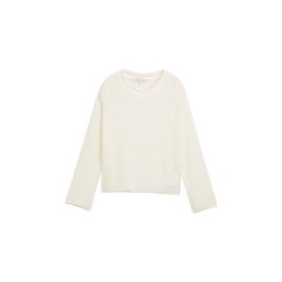 Tom Tailor Denim Pullover Damen Gr&ouml;&szlig;e M offwhite