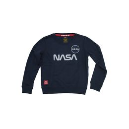 Alpha Industries Sweatshirt 'NASA' Jungen Gr&ouml;&szlig;e 128 dunkelblau
