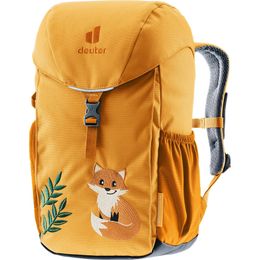 Deuter Wanderrucksack 'Waldfuchs 14' Jungen Gr&ouml;&szlig;e one size curry / tanne / wei&szlig;