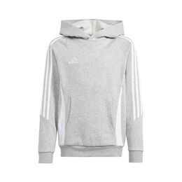 adidas Performance Sportsweatshirt 'Tiro 24' Jungen Gr&ouml;&szlig;e 164 graumeliert / wei&szlig;