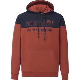 Jan Vanderstorm Sweatshirt ' Jerres ' Herren Gr&ouml;&szlig;e XL navy / dunkelrot