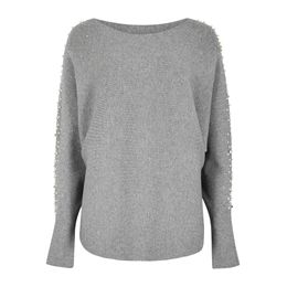 Apricot Pullover Damen Gr&ouml;&szlig;e XXL grau