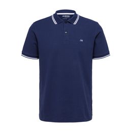 Selected Shirt 'Dante' Herren Gr&ouml;&szlig;e XXL navy / wei&szlig;