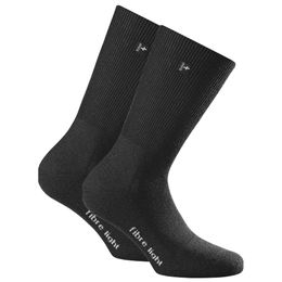 Rohner Socks Sportsocken Herren Gr&ouml;&szlig;e 36/38 schwarz / wei&szlig;
