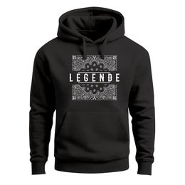 Neverless Sweatshirt 'Paisley Legende' Herren Gr&ouml;&szlig;e L schwarz