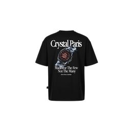 Crystal Paris Shirt 'Time' Herren Gr&ouml;&szlig;e M schwarz