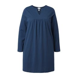 Ulla Popken Bluse Damen Gr&ouml;&szlig;e M/L navy