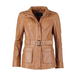 JCC Lederjacke Damen Gr&ouml;&szlig;e XL/XXL cognac
